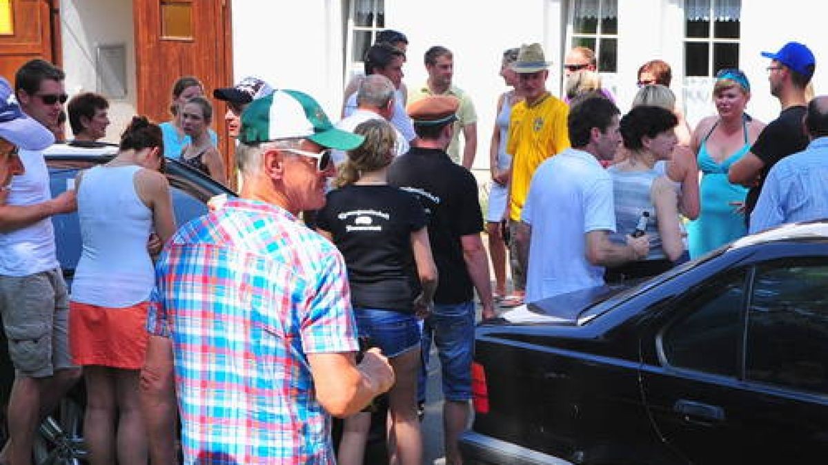 Heiße Kirmes in Hammerstedt