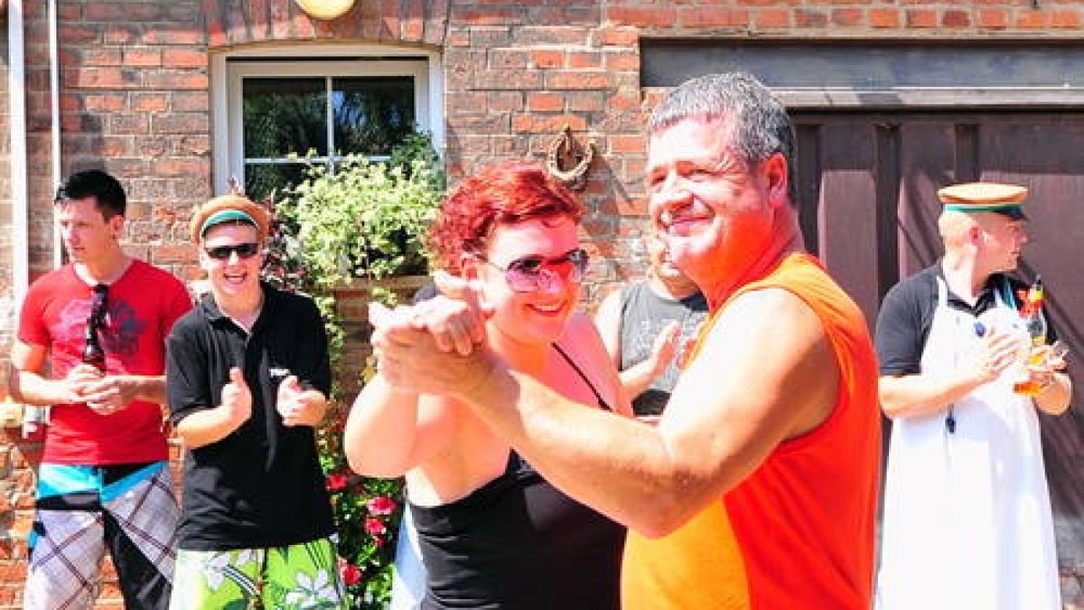 Heiße Kirmes in Hammerstedt