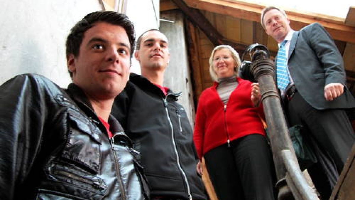 Matschie zu Besuch im Park Hohenrode in Nordhausen