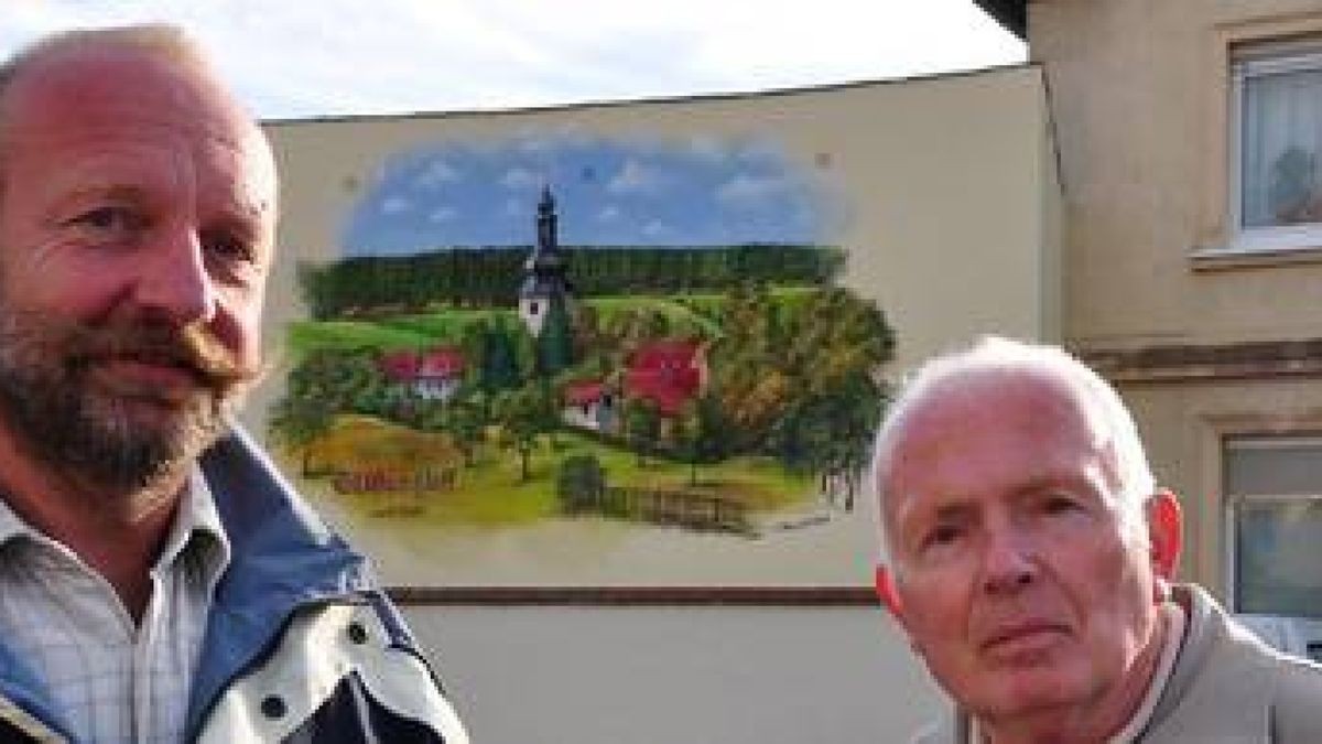 Wandmalerei ist Hingucker in St. Gangloff