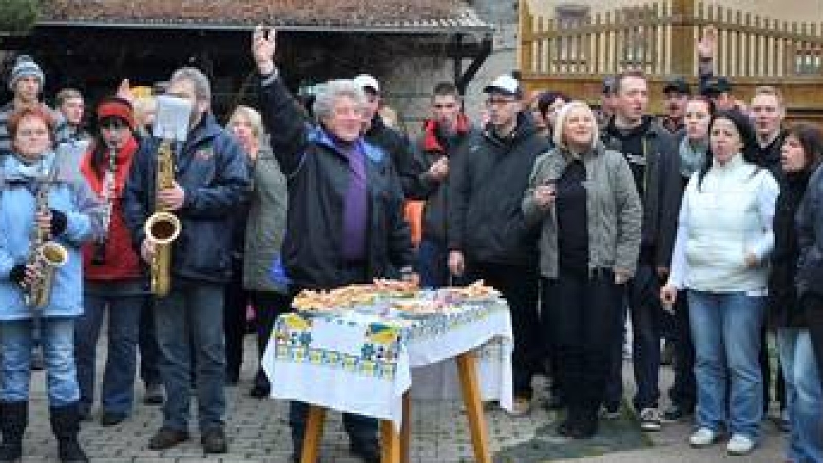 Klaus Wirth seit 43 Jahren bei Ständchen in Hohenfelden dabei