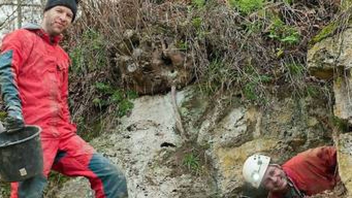 Höhle im Weimarer Ilmpark entdeckt