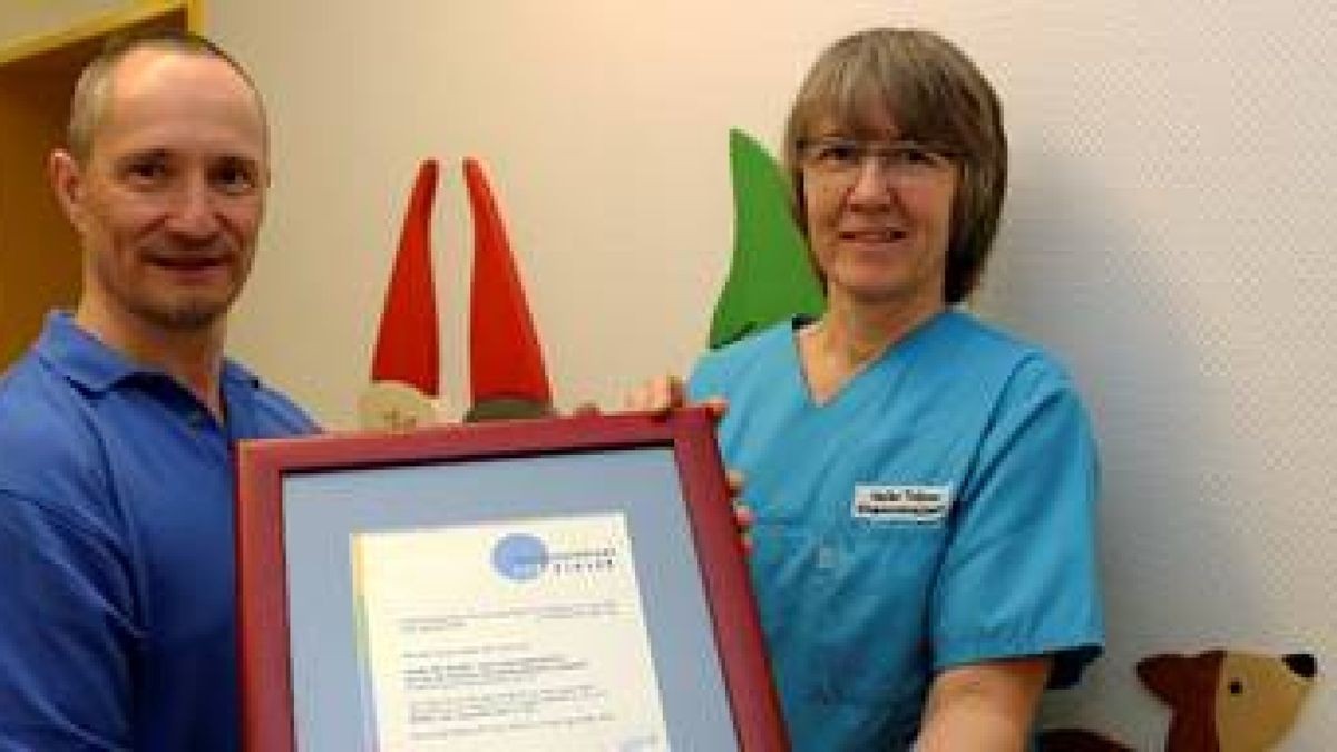 Die Kinderklinik in Arnstadt bekommt erneut Qualitätssiegel