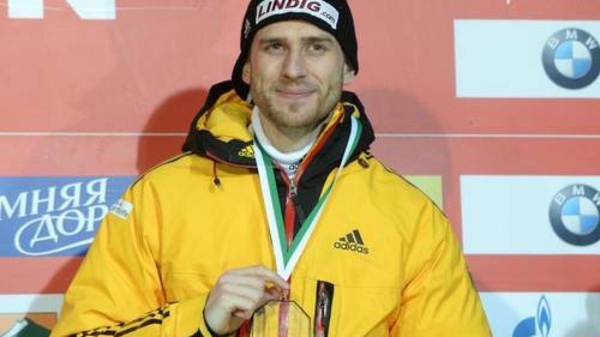 Die schönsten Momente von Frank Rommel als Skeleton-Pilot