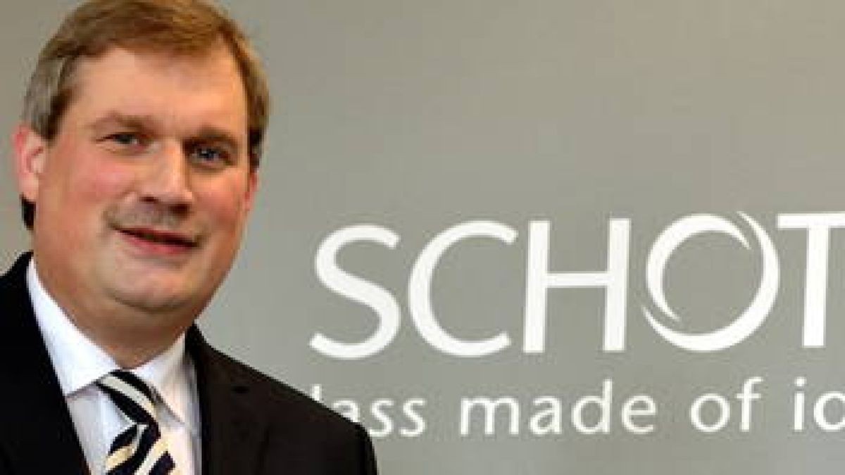 Schott-Chef Dr. Frank Heinricht: "Ausstieg aus Solarsparte war richtig"