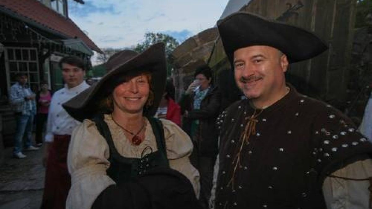 Flammen, Hexen und Teufel zur Walpurgisnacht auf Burg Hohenstein