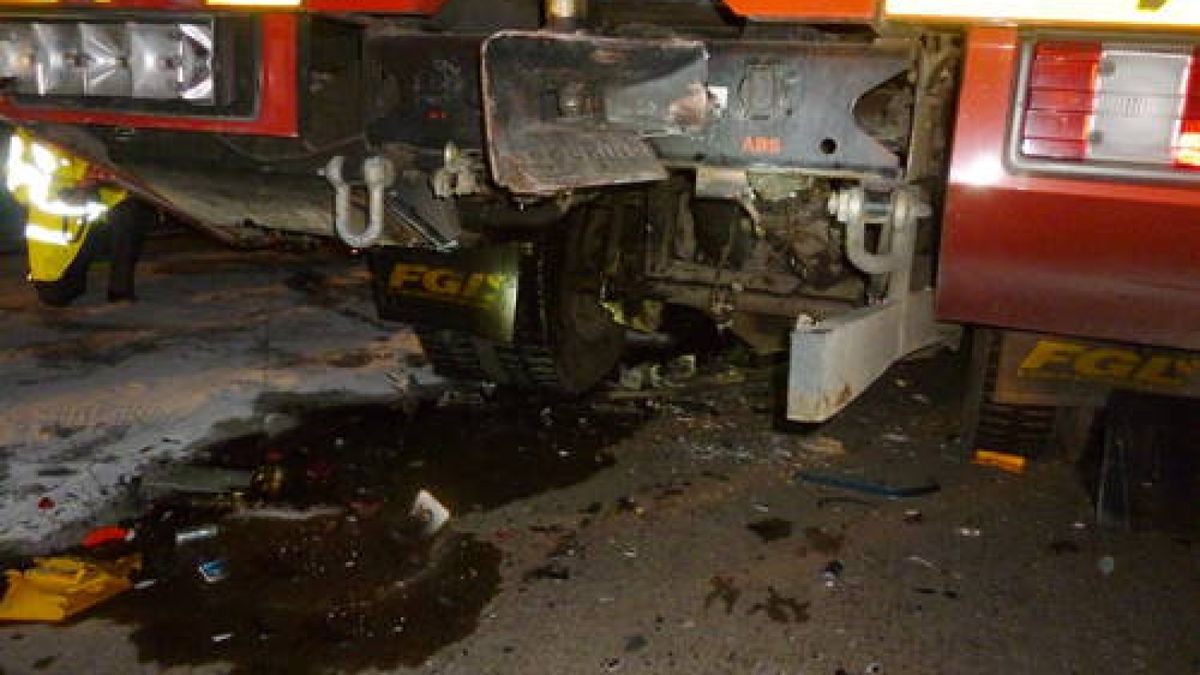 Schwerer Unfall bei Arnstadt-Nord