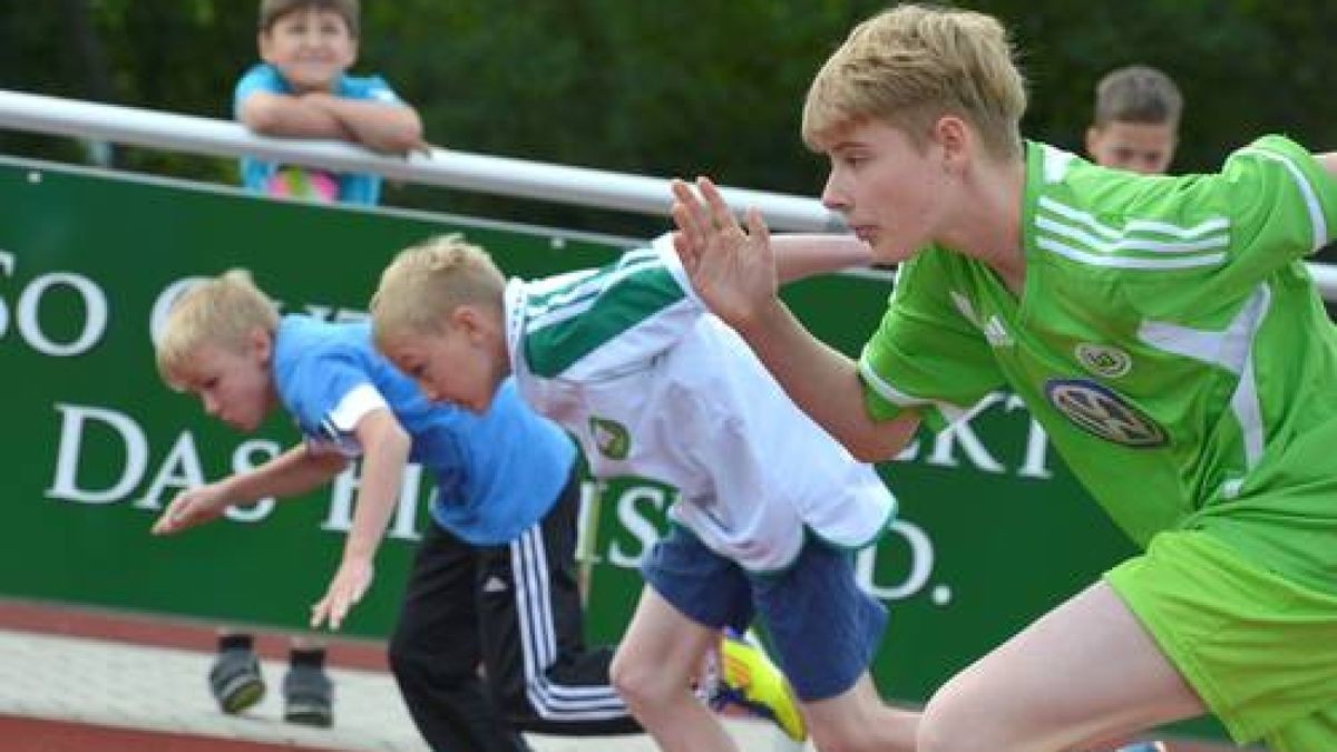 398 Teilnehmer bei Kreisjugendspielen der Leichtathletik im Leinesportpark