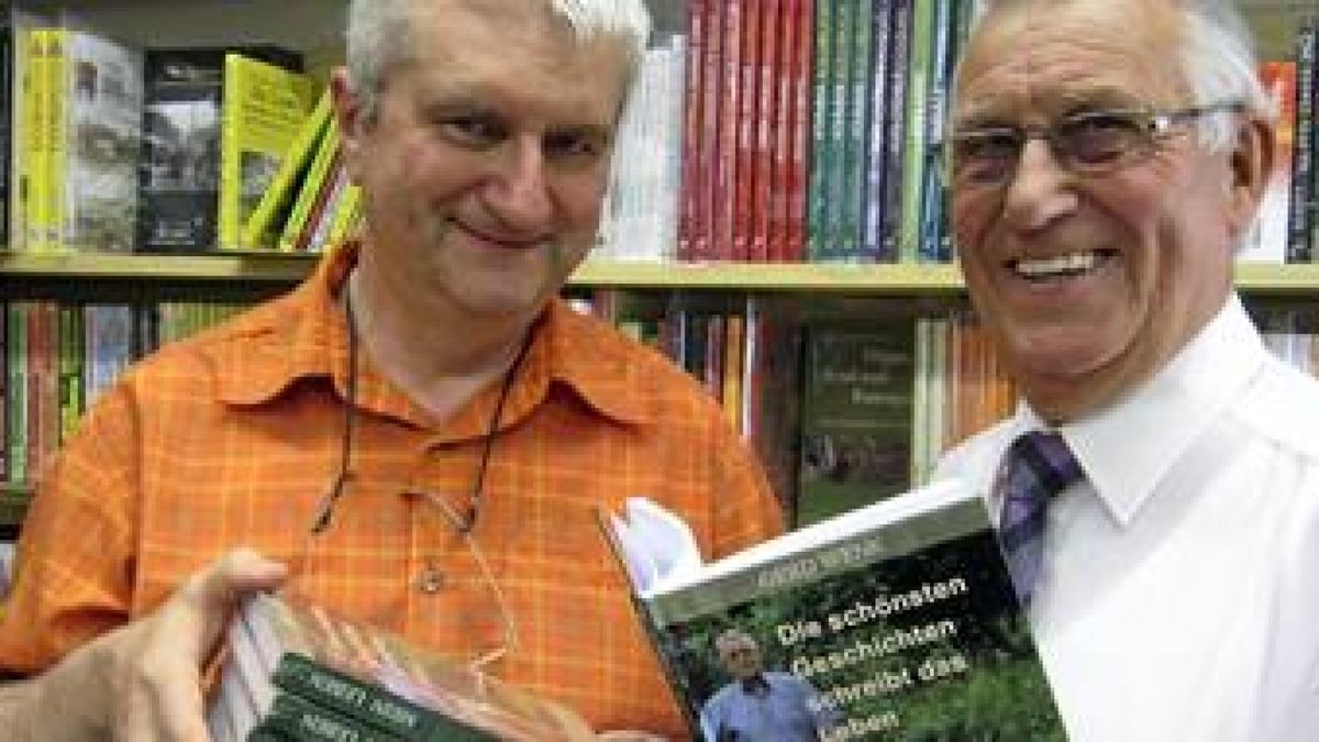 Gerd Wenk aus Weberstedt schrieb seine Lebenserinnerungen in ein Buch