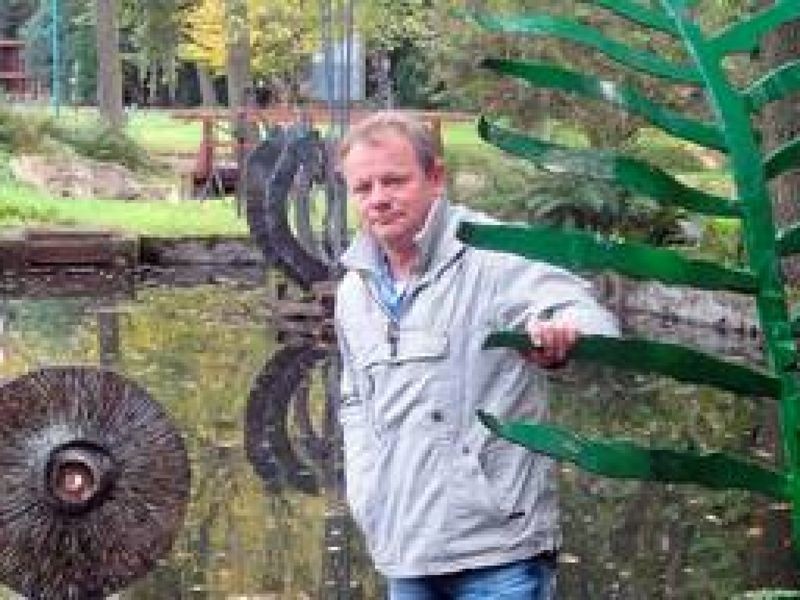 Skulpturenpark schmückt Tobiashammer in Ohrdruf