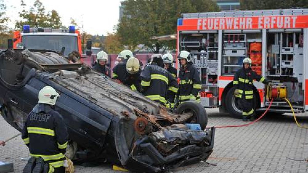 Reportage: Ein Tag mit der Erfurter Feuerwehr