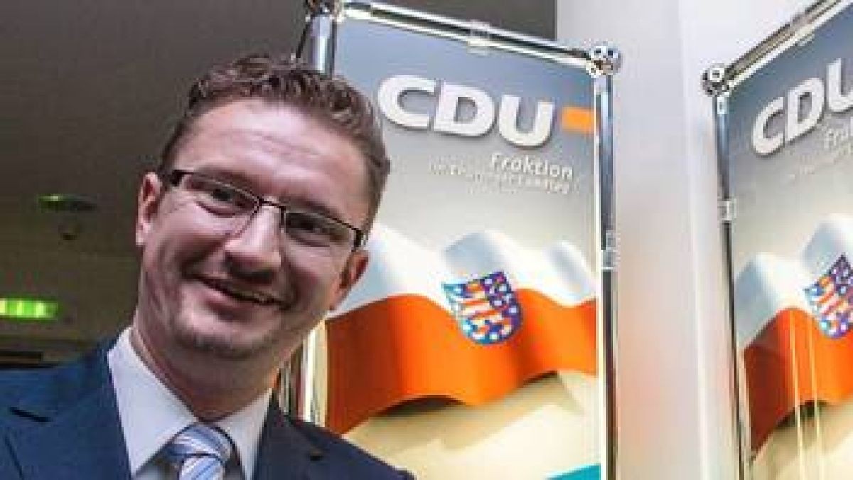 Neu im Thüringer Landtag: Christian Tischner aus Greiz