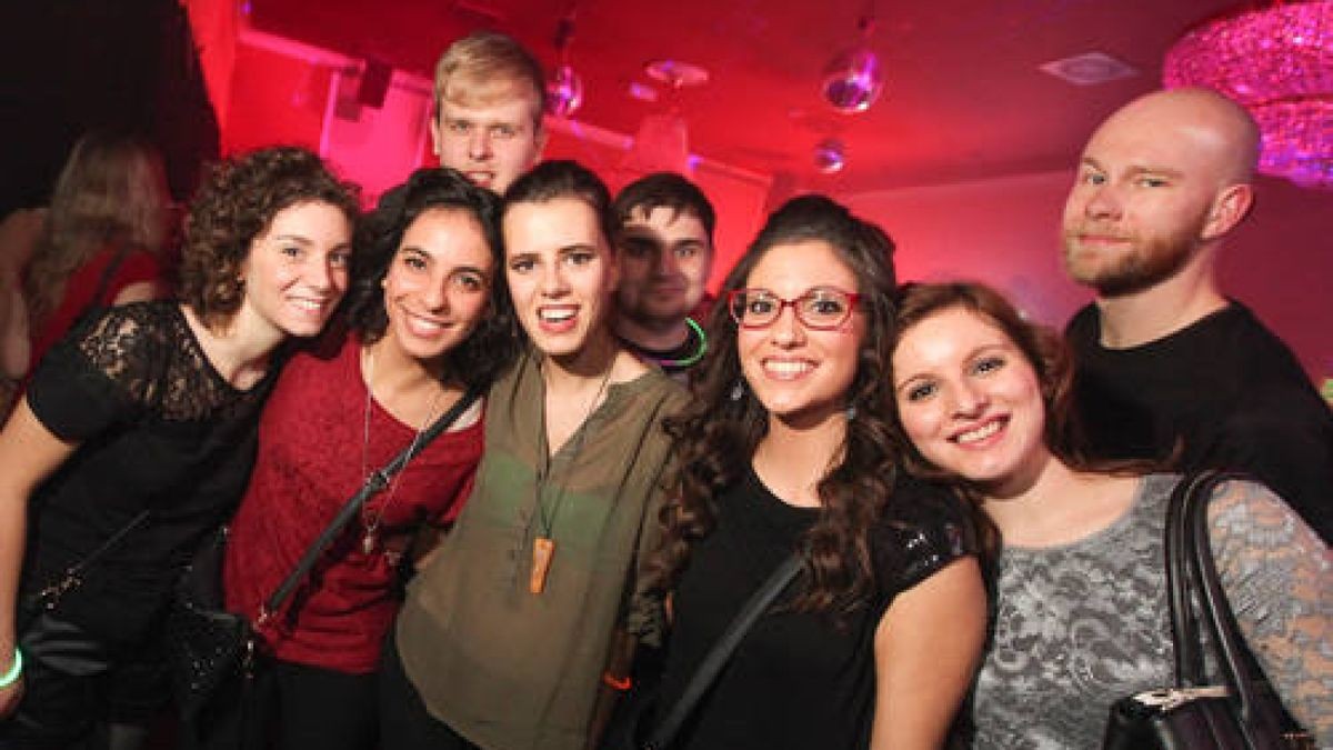 Erasmus-Party im Adam & Eva-Club Jena