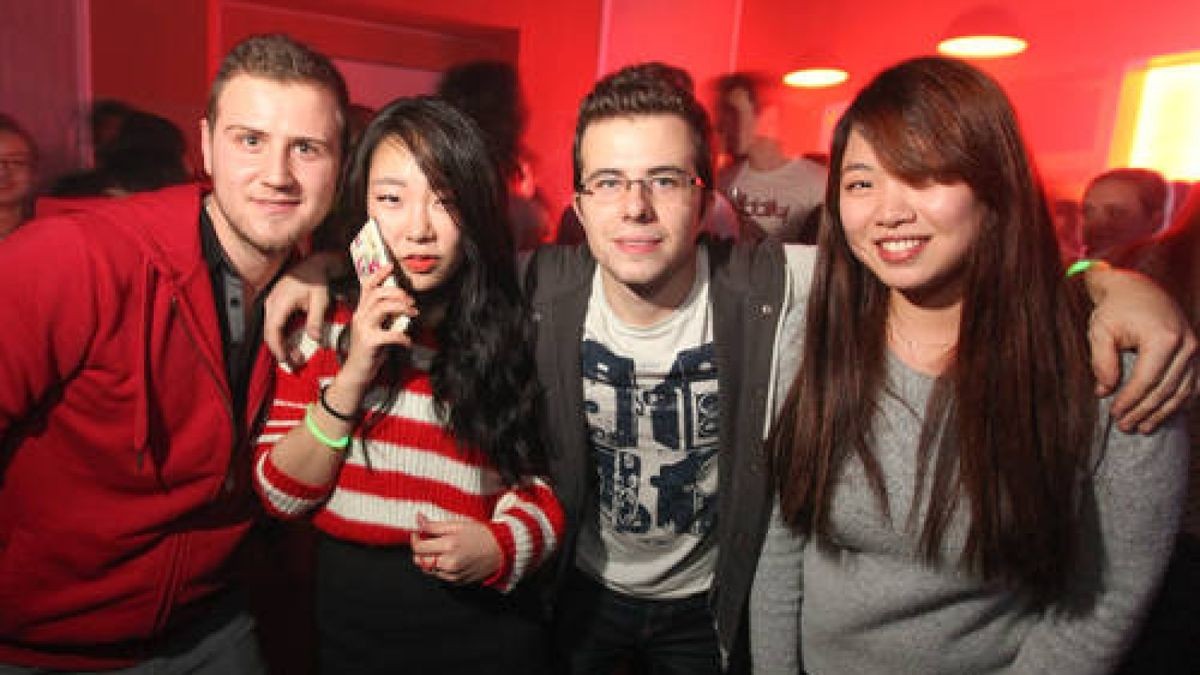 Erasmus-Party im Adam & Eva-Club Jena