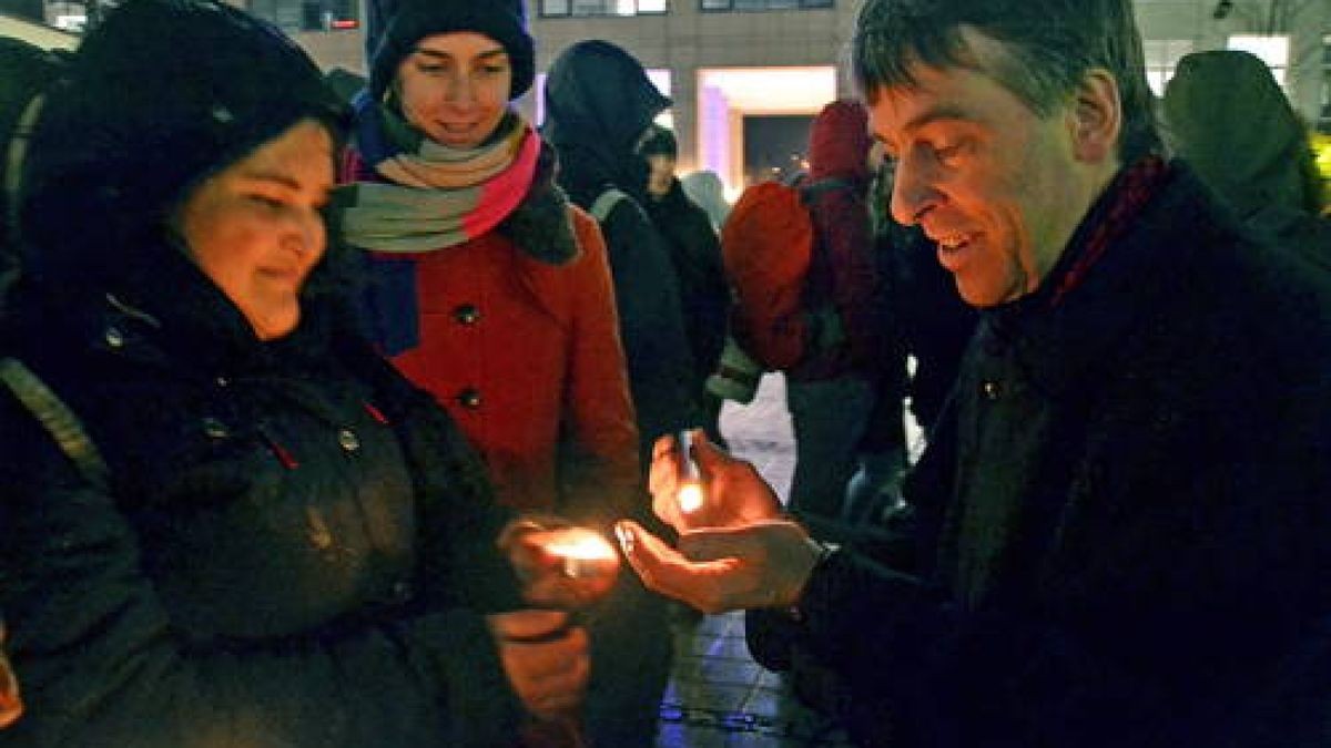 Schweigeminute für die Opfer von "Charlie Hebdo"