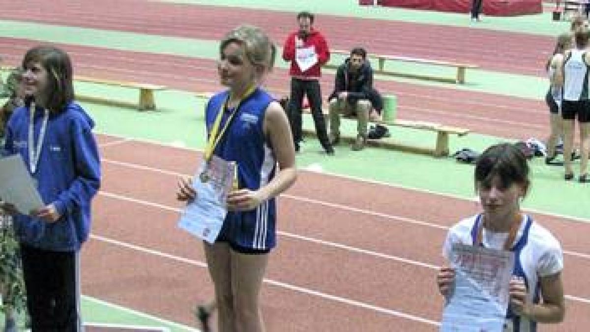 Serina Riedel vom TSV Zeulenroda ist Landesmeisterin im Fünfkampf