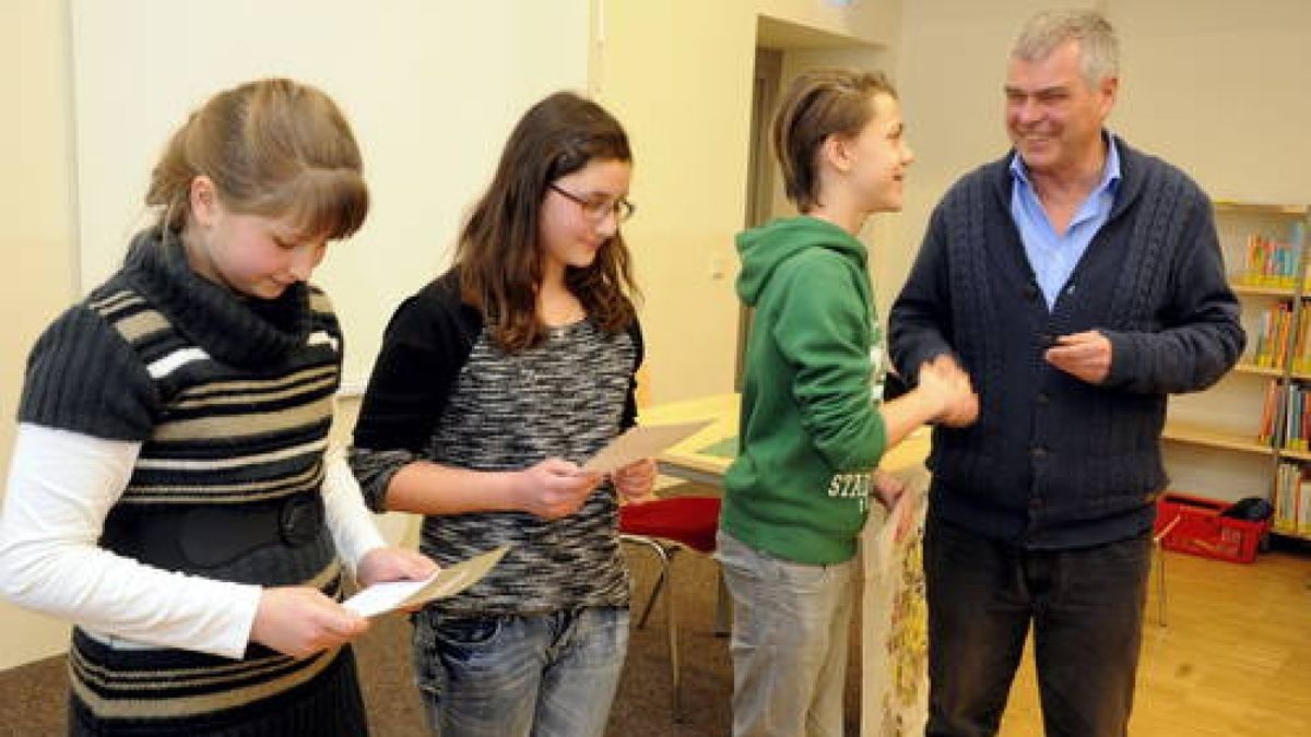 Felix Wittig vom Schleizer Gymnasium gewinnt Vorlesewettbewerb