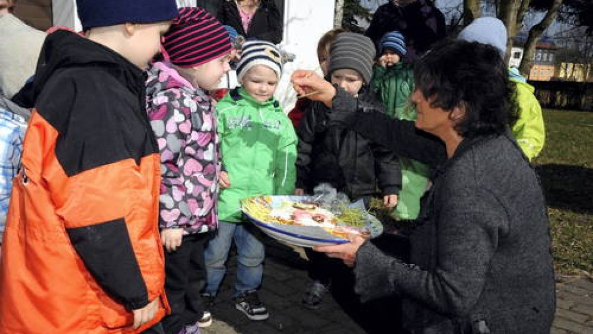 Gemeinde Moßbach ist österlich geschmückt