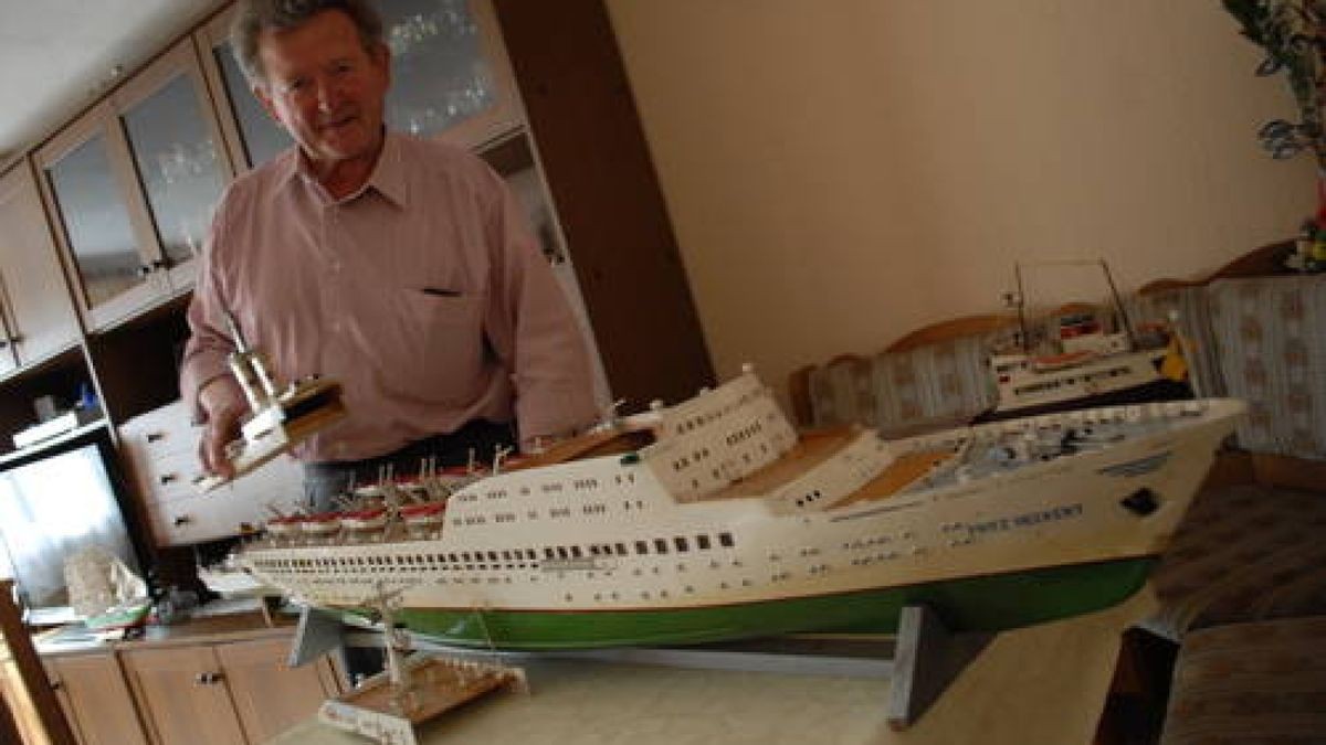 Modellschiffsammler aus Zeulenroda baut seit 50 Jahren