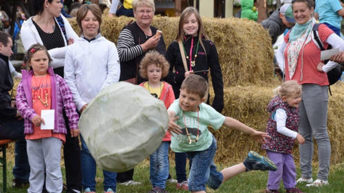 Kinderfest im Keltendorf Rehmen mit Druiden und Hinkelstein-Weitwurf
