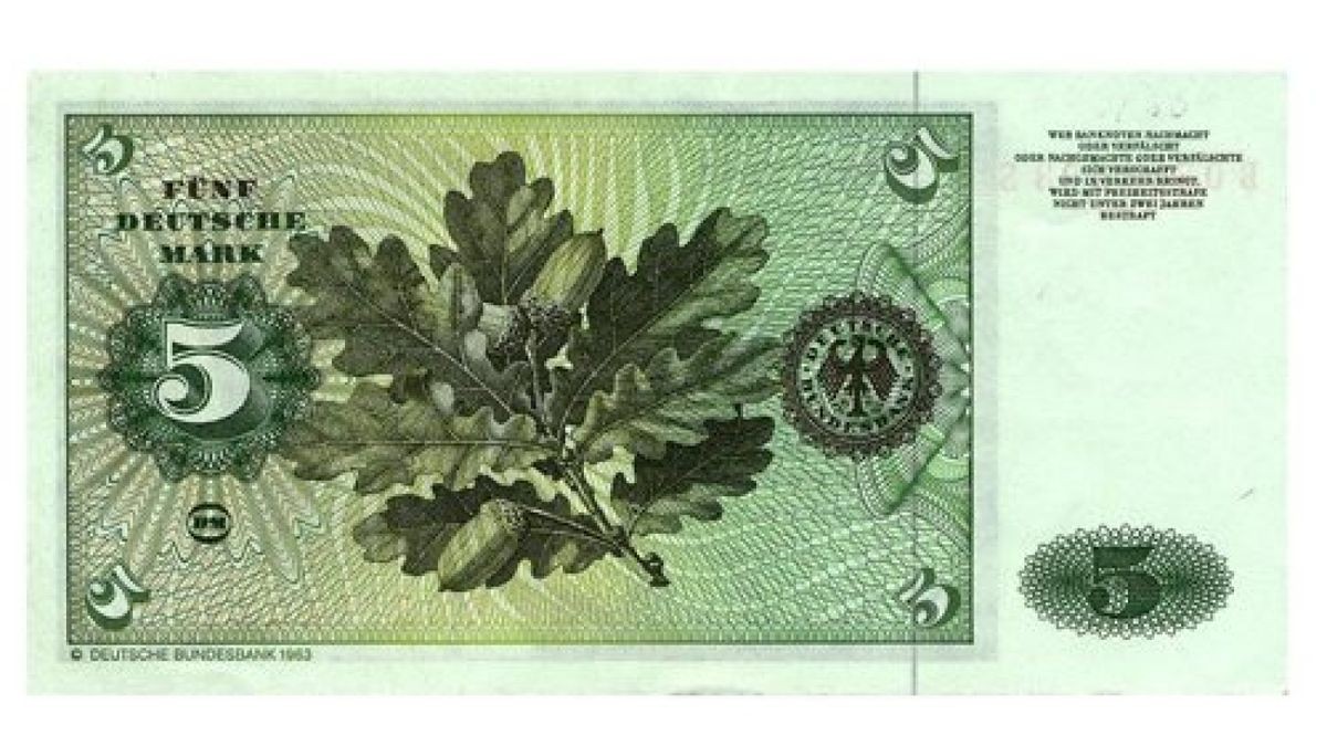 So sahen die Geldscheine der Deutschen Mark (bis 1995) aus