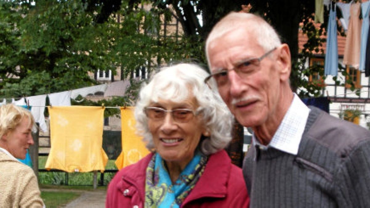 Familie Röblitz aus Köln fühlt sich wohl beim Waschtag in Röblitz