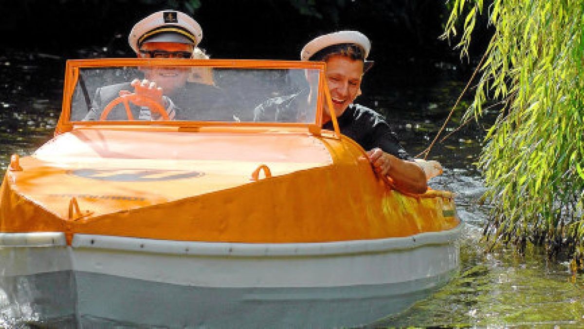 Historisches Tretboot: Die „Möwe“ in Dienst gestellt