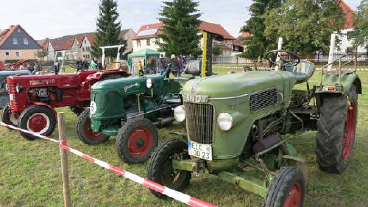 Gelungenes Herbstfest mit Traktorwettbewerb in Haynrode