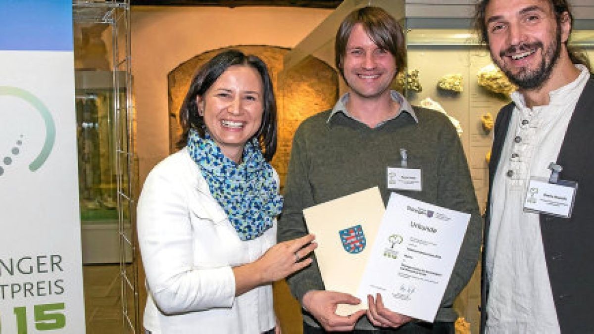 Jenaer Stadtumbau-Projekt mit Thüringer Umweltpreis ausgezeichnet