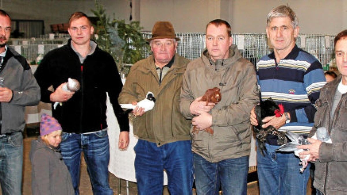 Rassegeflügelzucht gehört zum Dorfleben einfach dazu