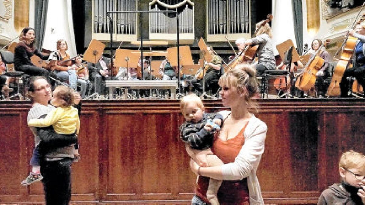 Alte Meister und jüngste Hörer: Babykonzert der Jenaer Philharmonie im ...