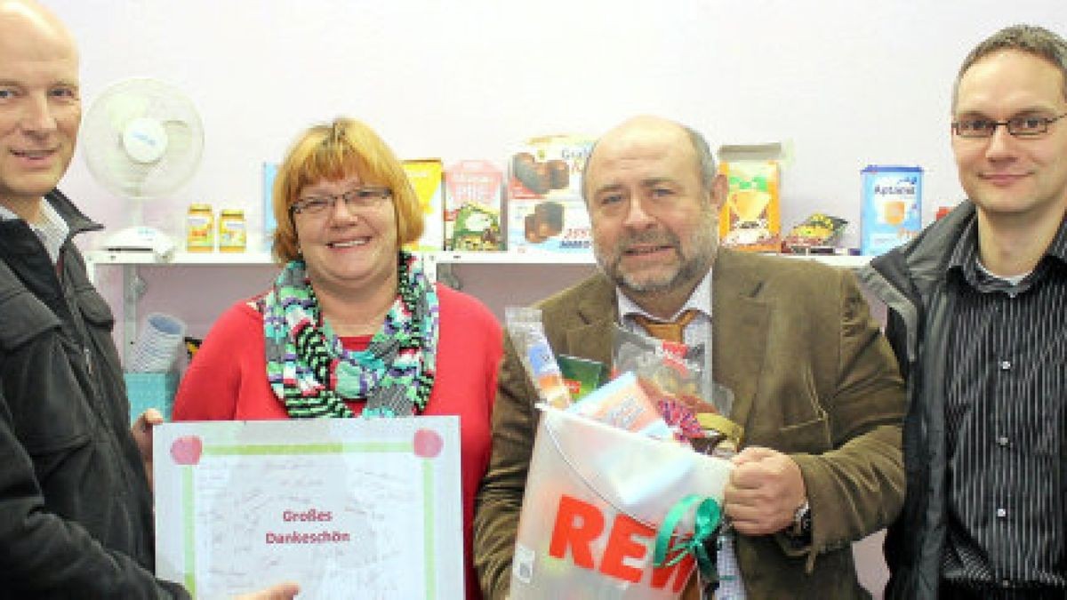 70 Eimer Nahrungsmittel für die Tafel in Zeulenroda