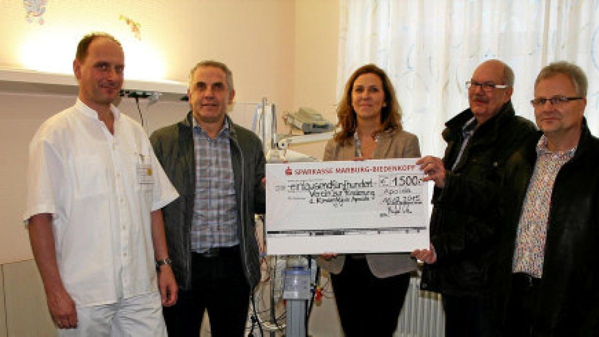 Kinderklinik jährlich mit einer vierstelligen Summe gefördert