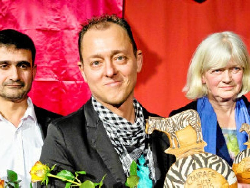 Andy Stiller für „Tolerance-Tour“ mit dem Couragepreis geehrt