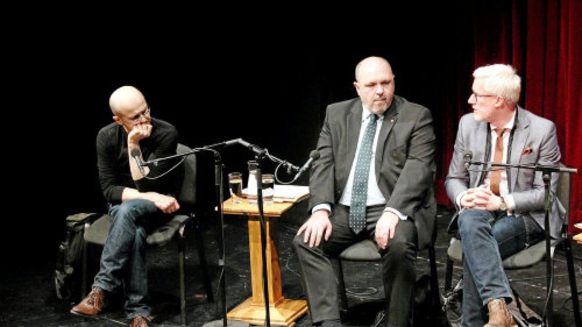 Podiumsdiskussion mit Benjamin-Immanuel Hoff in Rudolstadt