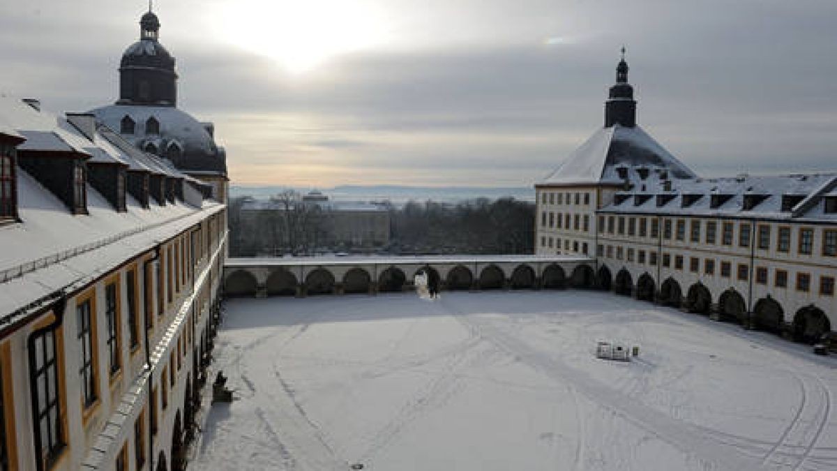 Das Schloss Friedenstein in Gotha