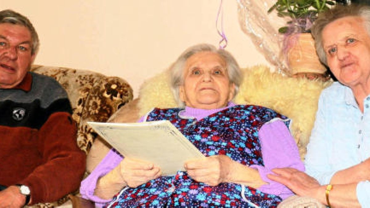 Die älteste Frau Großengotterns feierte 101. Geburtstag