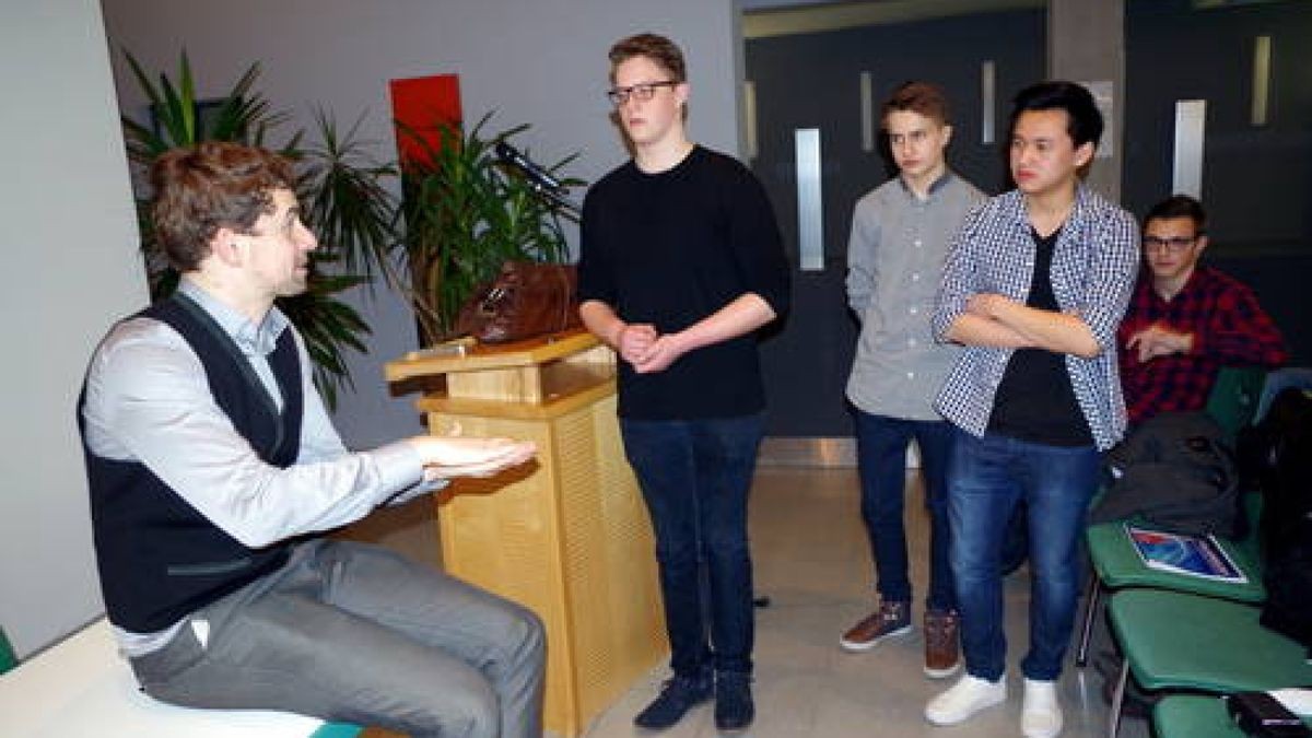 Professor Johannes Krause hält interessanten Vortrag in Leinefelde