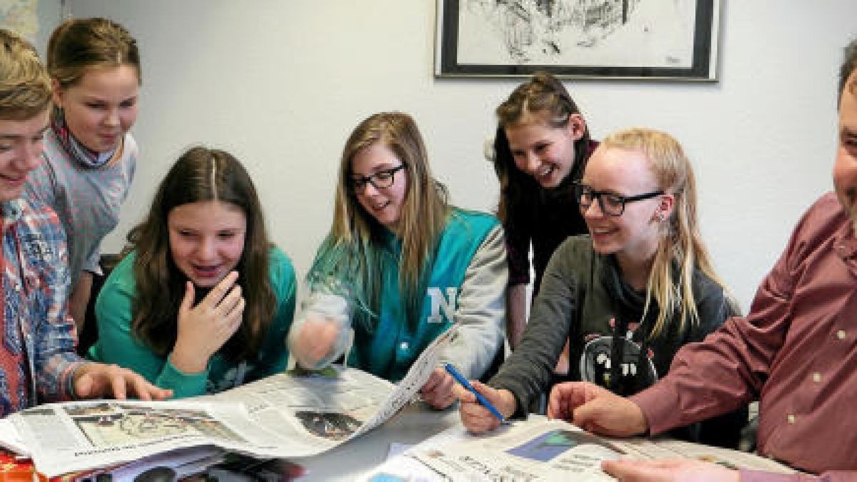 Pößnecker Schulhofgeflüster in der OTZ-Lokalredaktion