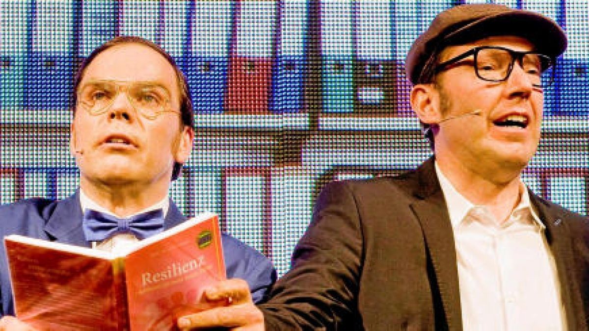 Angriff auf die Lachmuskeln des Greizer Publikums: „Wo andere anpacken ...