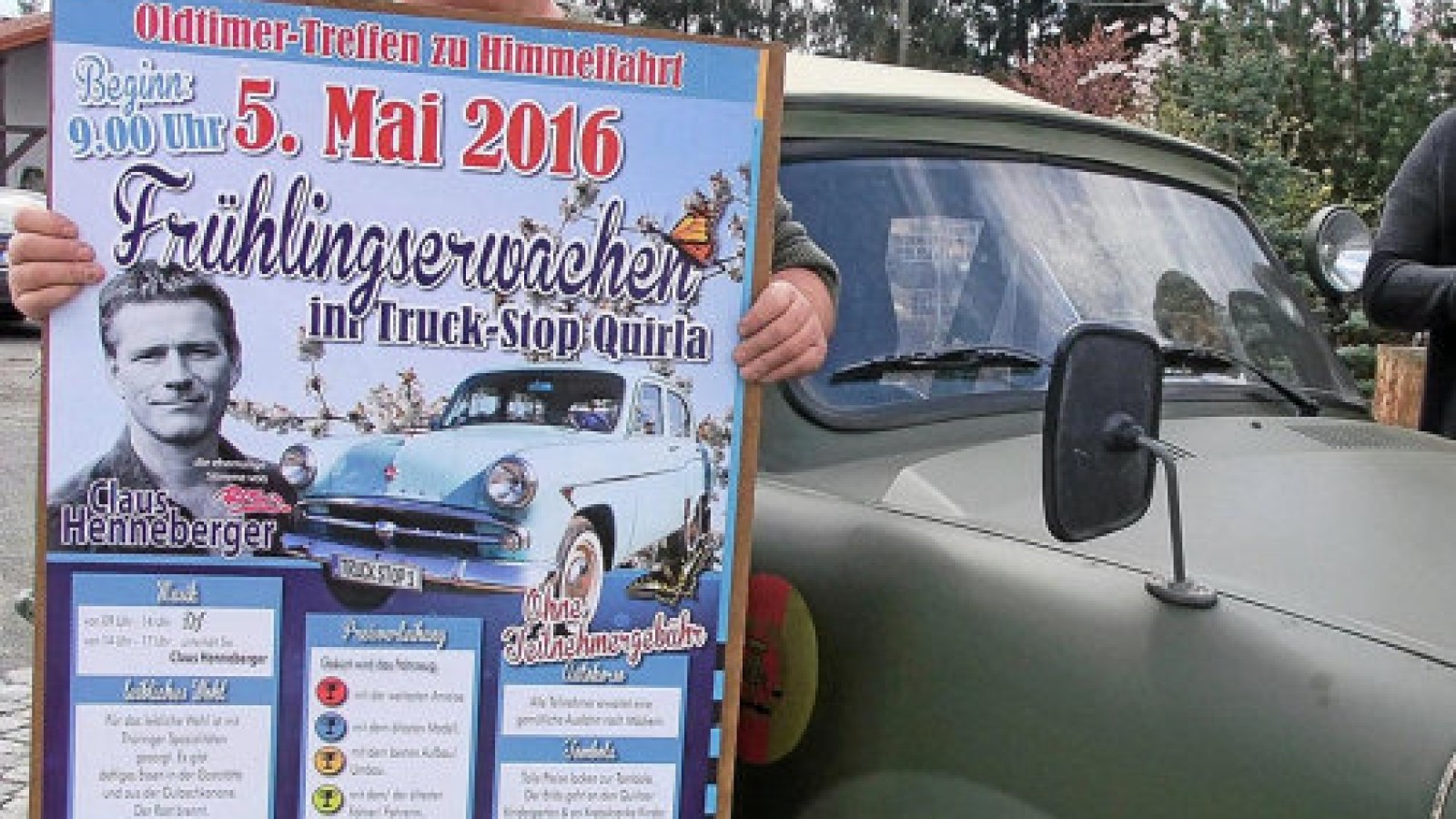 Truck-Stop eröffnet Oldtimer-Saison in Quirla