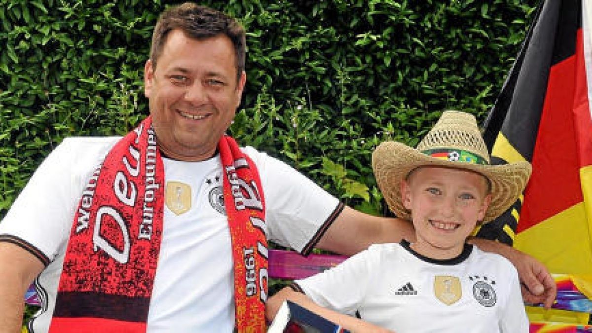 Fanmeile zur Europameisterschaft am Stadtteich von Bad Lobenstein