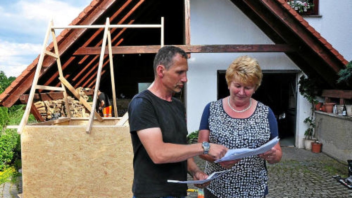 Vorbereitungen für Ortsfest 750 Jahre St. Gangloff laufen