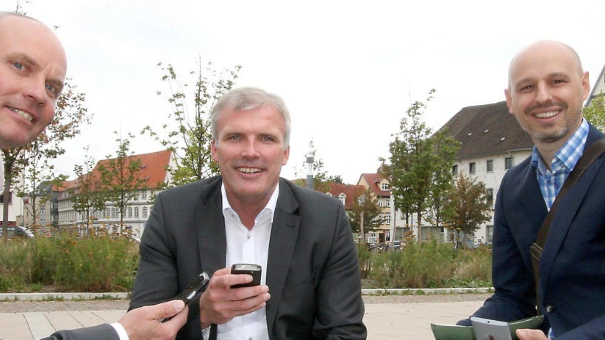 Genauigkeit des GPS-Empfängers im Erfurter Hirschgarten prüfen