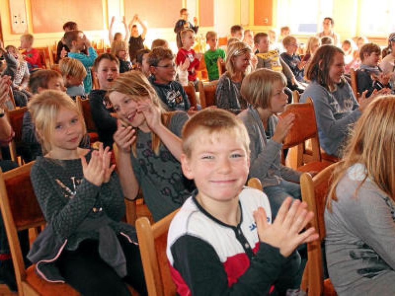 Lesewettbewerb an der Grundschule Crossen