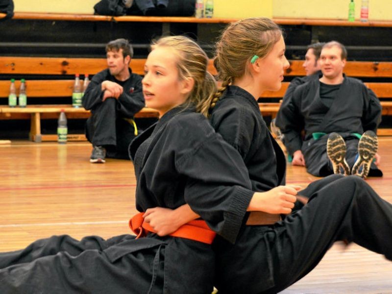 Dachwig begrüßte die Meister der Selbstverteidigung Ki Tai Jutsu