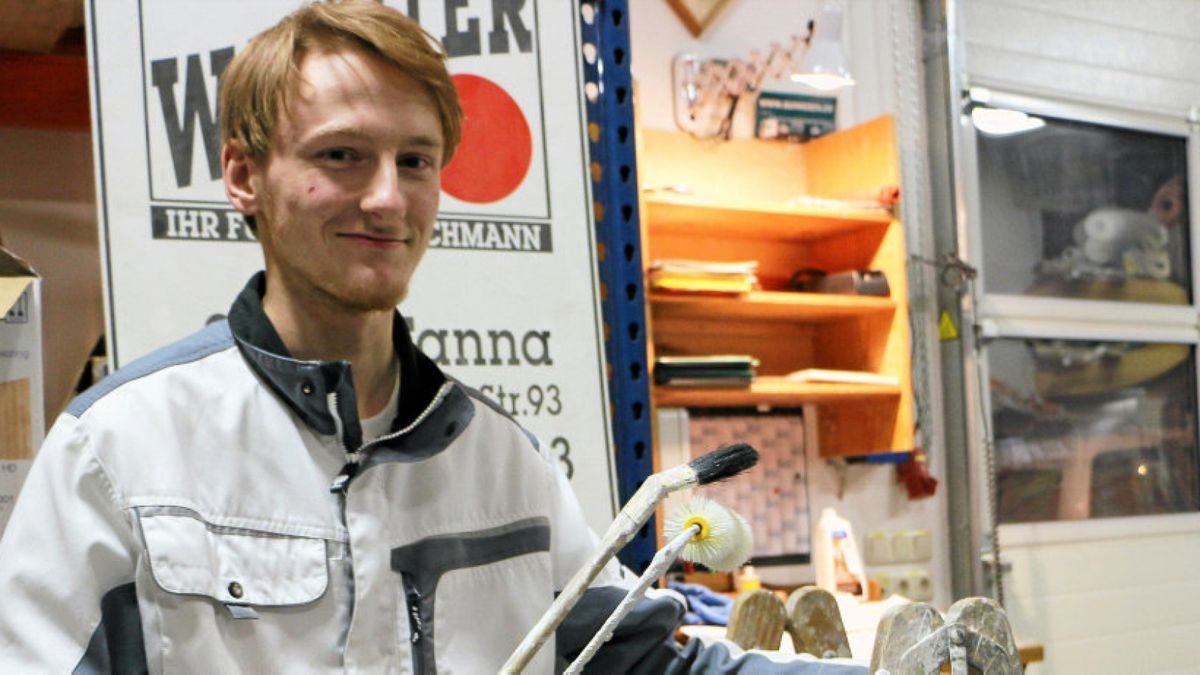 Tanna: Thomas Lappe wurde als bester Lehrling im Malerhandwerk ...