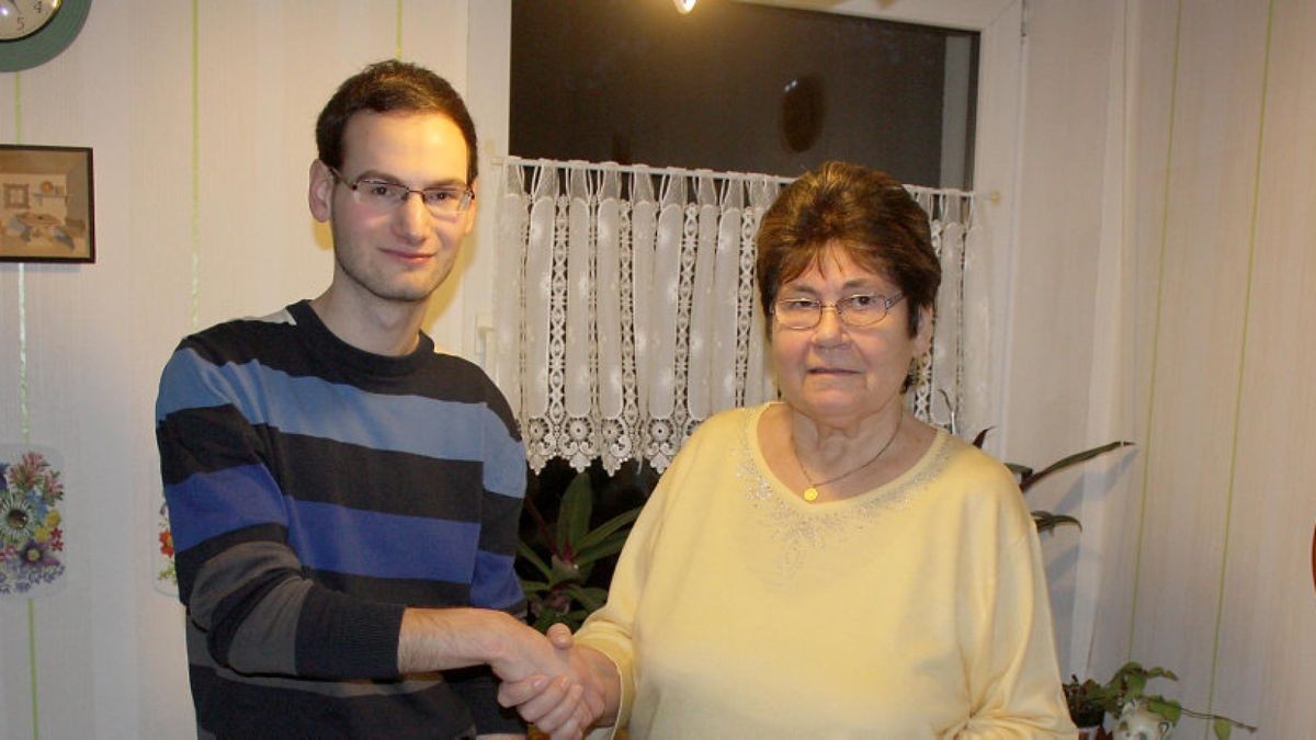 Alexander Nitsch aus den Jungen Schleizer Briefmarkenfreunden verabschiedet