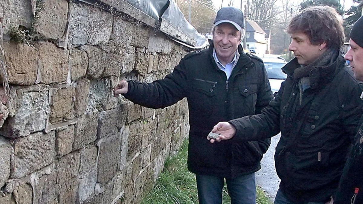 Kaputte Stützmauer kann endlich saniert werden: Hellborn hat eine Sorge ...