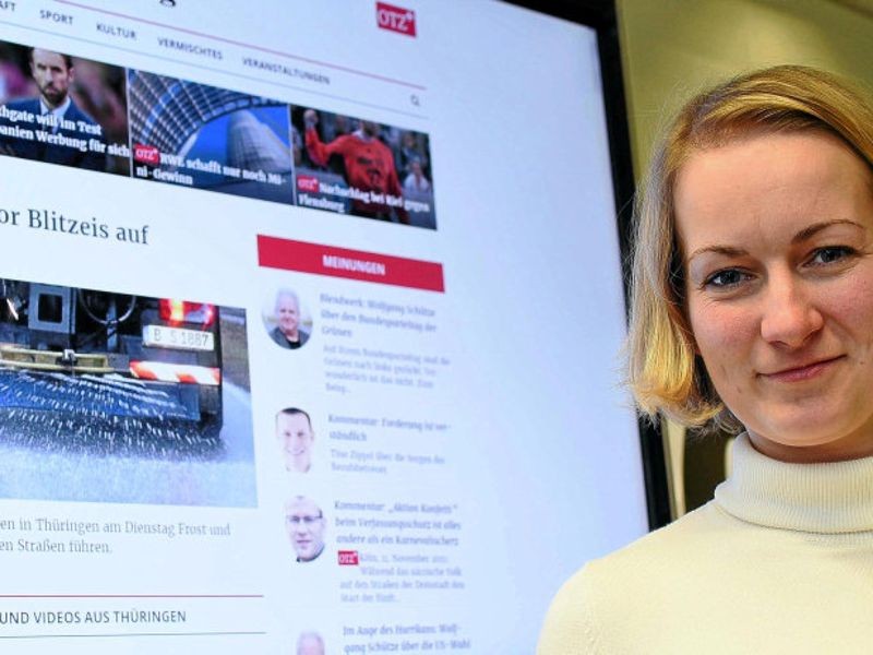 Lokaloffensive auf www.otz.de: Fokus auf Thüringen und Lokalnachrichten